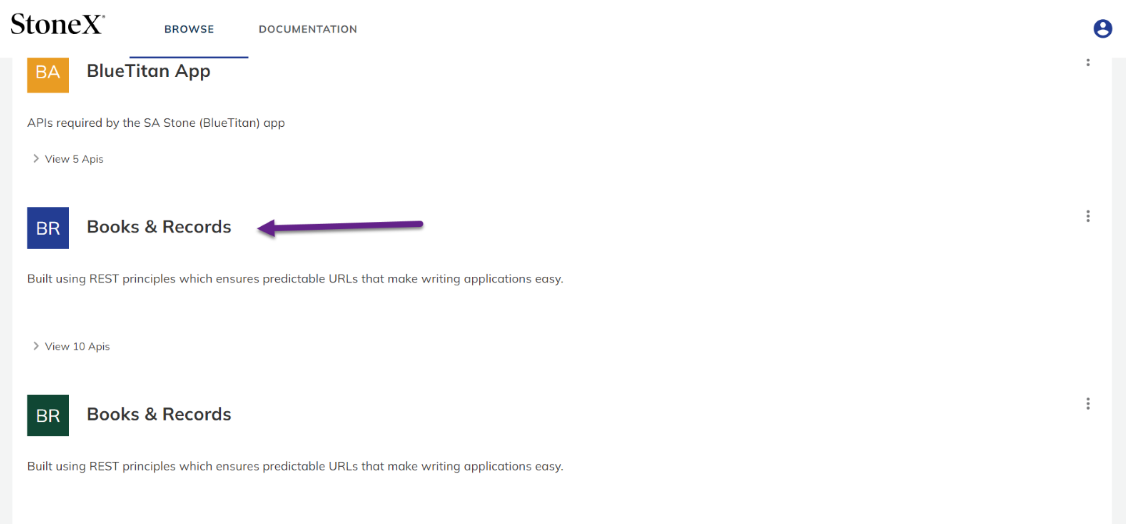 StoneX Developer Storefront